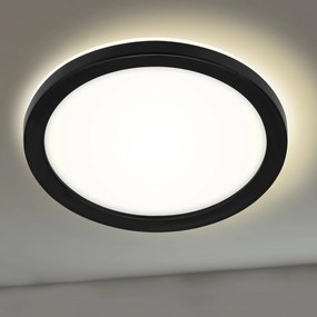 BRILO 3008015 LED venkovní svítidlo pr. 21 cm 8W 1200lm černá (starý kód: BRILO 3008-015) - BRILO