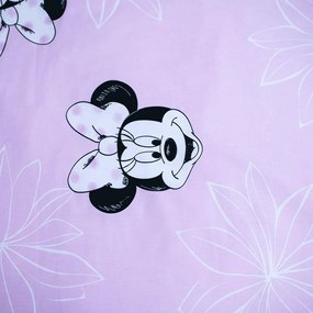 Jerry Fabrics Bavlněné povlečení 140x200 Mini Mouse 1575 Povlak na polštář Minnie Mouse 70x90 JF 02