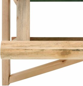 Krmítko pro ptáky masivní dřevo 35 x 29,5 x 21 cm 314818