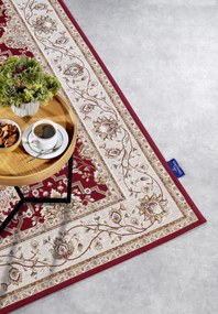 Villeroy & Boch Kusový koberec 106057 Red, Cream – na ven i na doma, 200x285, červená, chodba / předsíň