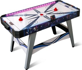 Costway Air Hockey Table Poháněný hokejový stůl s 2 posuvníky a puky