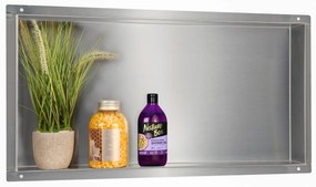 Balneo Wall-Box No Rim Inox zápustná polička 60 cm OB-IN3-NR