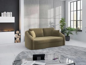 XXXLutz 2,5SEDÁK, textil, olivově zelená Sit & More - Pohovky - 000144017426