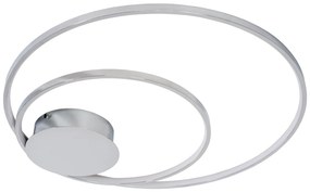 Toolight - LED stropní svítidlo APP804-C + dálkové ovládání, chromová, OSW-07902