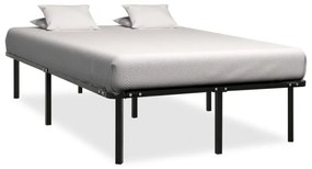 Rám postele černý kov 140 x 200 cm,  284681 HangarStore.cz