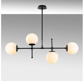 Designový lustr Parisa 108 cm černý