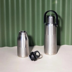Termoláhev z nerezové oceli ve stříbrné barvě 500 ml Truls – Sagaform