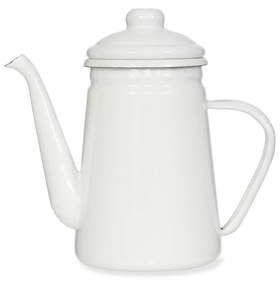 Smaltovaná konvička Coffee Pot Warm White 1,1 l Garden Trading