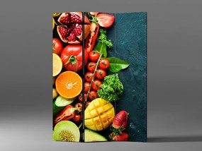 Liox Paraván ovoce a zelenina Rozměr: 135 x 180 cm