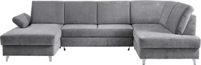 XXXLutz SEDACÍ SOUPRAVA, textil, světle šedá Cantus - Sedací soupravy - 000812005301