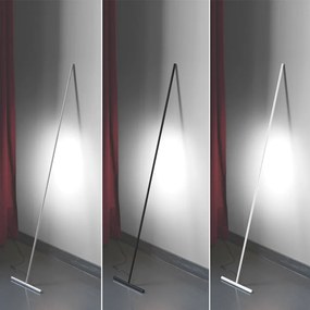 Stojací LED lampa T-light Barva konstrukce: bílá, Podstavec: bílý