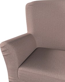 Potah na křeslo Tomelilla vysoké provedení, se záložkami barva růžová látka pletený vzor