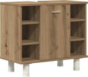 3dílná koupelnová sestava dub artisan kompozitní dřevo 3328570