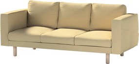 Potah na pohovku IKEA Norsborg 3-místná barva zelená látka pletený vzor