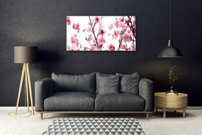 akrylový obraz Větve Květiny Rostlina 100x50 cm