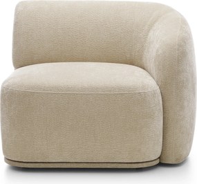 PCo Modul k sedací soupravě BONO 1L/1R 95 cm Roh pohovky: Pravý roh, Barva látky: Hnědá (Dress me 10)