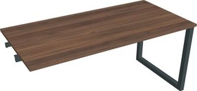 Hobis Kancelářský pracovní stůl k řetězení Hobis USO 1600R, bílá RAL 9016, deskabuk