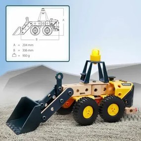 BRIO Stavebnice BUILDER Kolový nakladač Volvo / od 3 let