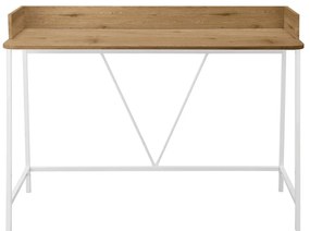 Pracovní stůl s deskou v dubovém dekoru 50x120 cm Savona – Støraa