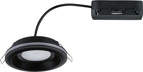 P 92251 LED vestavné svítidlo Sormus samostatné svítidlo IP65 kruhové 100mm 4,8W / 1,5W / 230V 3000K černá - PAULMANN