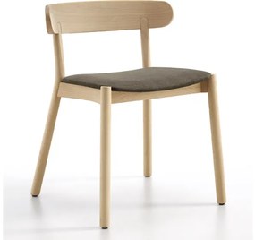 MIDJ - Židle MONTERA čalouněný sedák