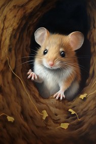 Plakát - Myška v doupěti