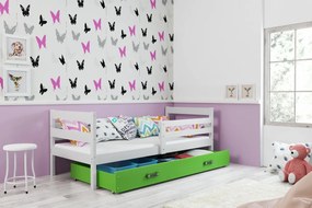 BMS Group Dětská postel s úložným prostorem ERYK bílá Velikost postele: 200x90 cm, Barva šuplíku: Bílá