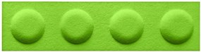 In-Design Akustický dětský 3D obkladový panel kostka 60x15 cm - různé barvy Obkladový panel: Barva: Zelená světlá