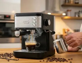 Esperanza EKC011 černá / Kávovar / 850 W / 1,8 L / 20 bar / napěňovač
