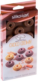 Forma na pralinky Scg49 Choco Crown silikonová