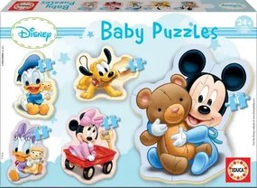 EDUCA Baby puzzle Miminka Disney 5v1 / 3–5 dílků