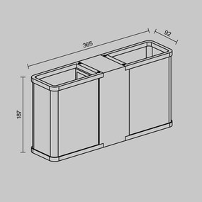 M O142WL-02B Venkovní nástěnné svítidlo Floeva E27x1 15W IP 65 O142WL-02B - MAYTONI