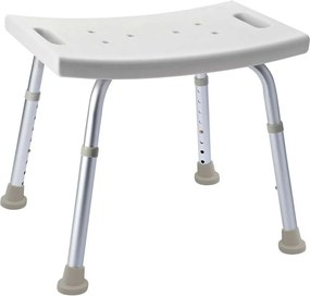 Sapho Ridder Doplňky - Stolička s nastavitelnou výškou, bílá A00601101