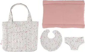 Little Dutch Přebalovací taška pro panenky Soft Flowers / od 3 let