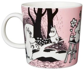 Hrnek Moomin Love 0,3l, růžový