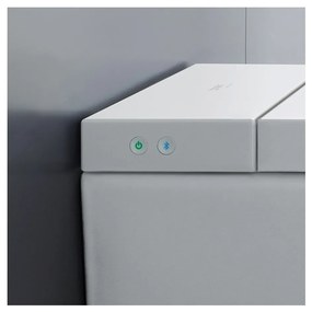 Duravit SensoWash® Starck f Plus Compact - bidetové sedátko s keramikou, 650000012004320