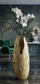 Váza Feathers 80 cm zlatá