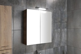 Aqualine, VEGA galerka 60x70x18cm, dub platin, VG860