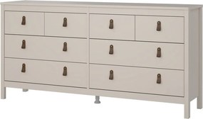 Šedobéžová komoda 159x80x38 cm Madrid – Tvilum
