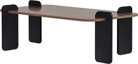 Hnědý konferenční stolek 60x120 cm Renard – Nordure