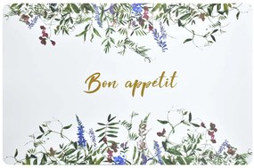 Prostírání Bouquet 43,5 x 28,2 cm bílé