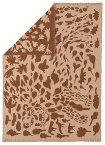 Deka Oiva Toikka Cheetah 180x130cm, hnědo-bílá