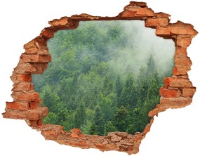 Wallmuralia Samolepící díra nálepka Tajemný les 90x70 cm