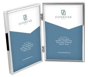 Kovový stojací/na zeď rámeček ve stříbrné barvě 26x18 cm Sweet Memory – Zilverstad