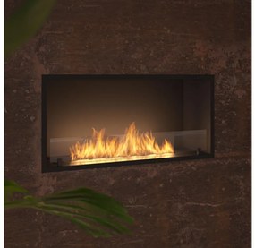 InFire - Vestavěný BIO krb 49,4x104,4 cm 6kW černá