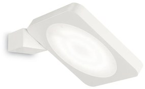 LED Nástěnné svítidlo Ideal Lux Flap AP1 square bianco 155418 bílé čtvercové