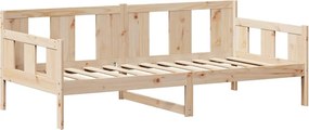 Válenda se střechou 80 x 200 cm masivní borové dřevo 3282278