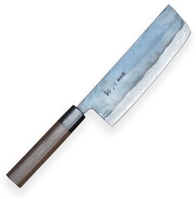 nůž Nakiri 170 mm - KIYA - Suminagashi - Damascus 11 layers