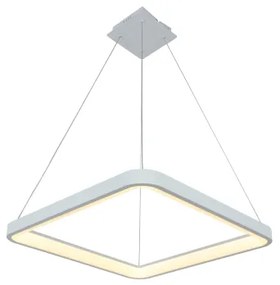 Brilagi - LED Stmív. lustr na lanku FALCON SLIM LED/50W/230V 50x50 cm bílá + DO