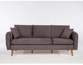 Hanah Home Pohovka SOFIA antracitová 215 cm